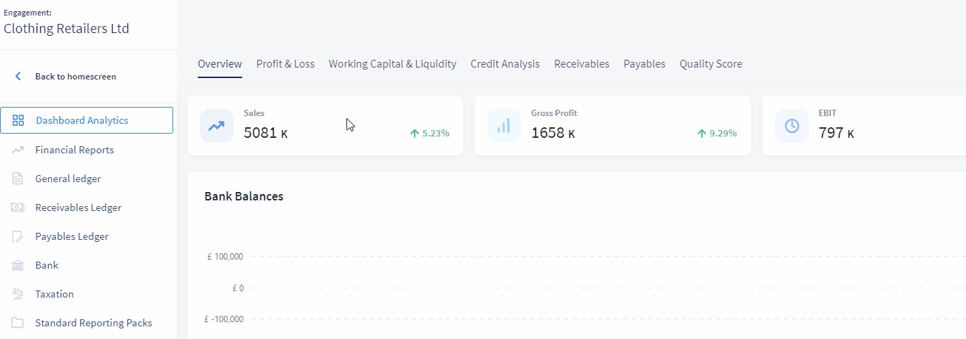 Quality Score – Validis Support