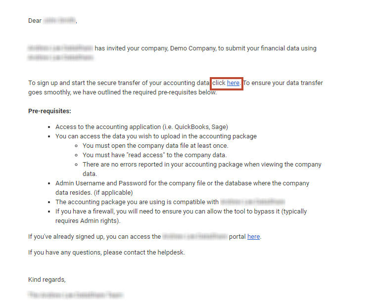 Accepting an Invitation / Activate your Validis Account – Validis Support