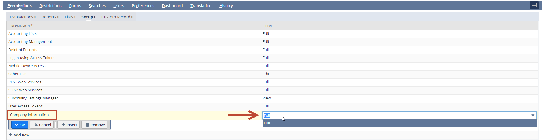 NetSuite Integration Guide – Validis Support
