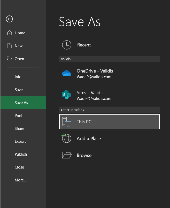 How to Encode an Excel File to UTF-8 – Validis Support